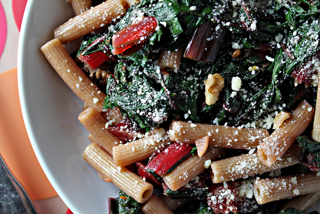 Pasta with Ruby Chard and Cranberries…Eat.Live.Be. for a Better 2011 ...