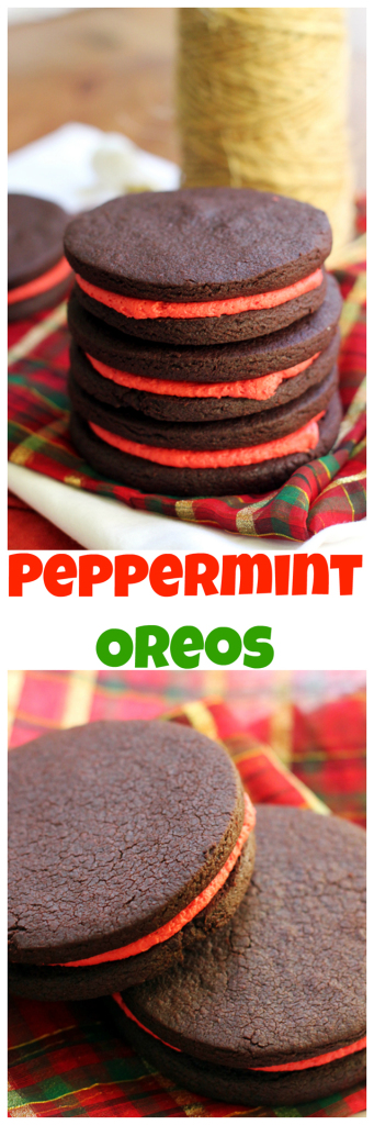 Homemade Peppermint Oreos - Joanne Eats Well With Others