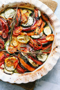 Fresh Herb and Summer Vegetable Tian - Joanne Eats Well With Others
