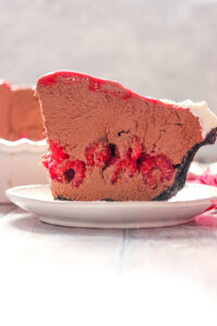 Chocolate Covered Raspberry Pie - Joanne Eats Well With Others